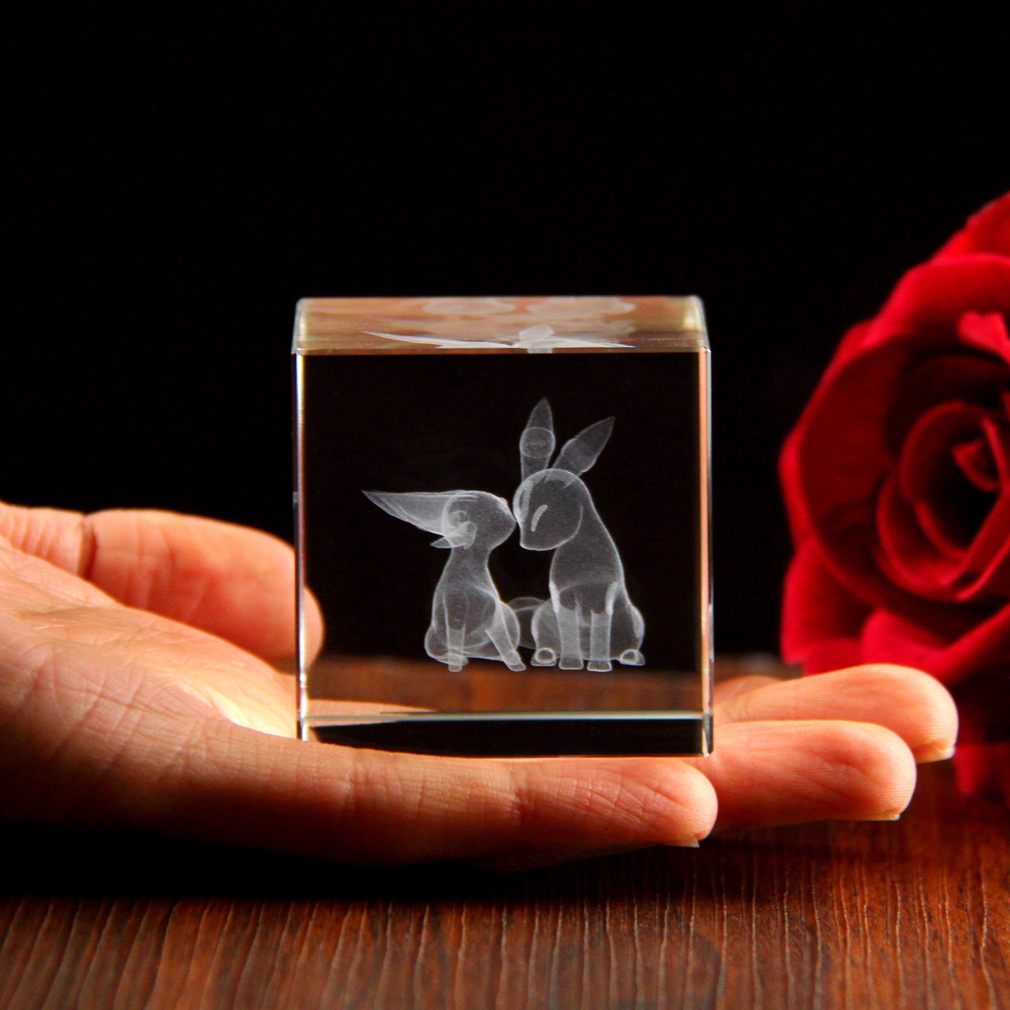 Pokemon Couple Crystal Cubes