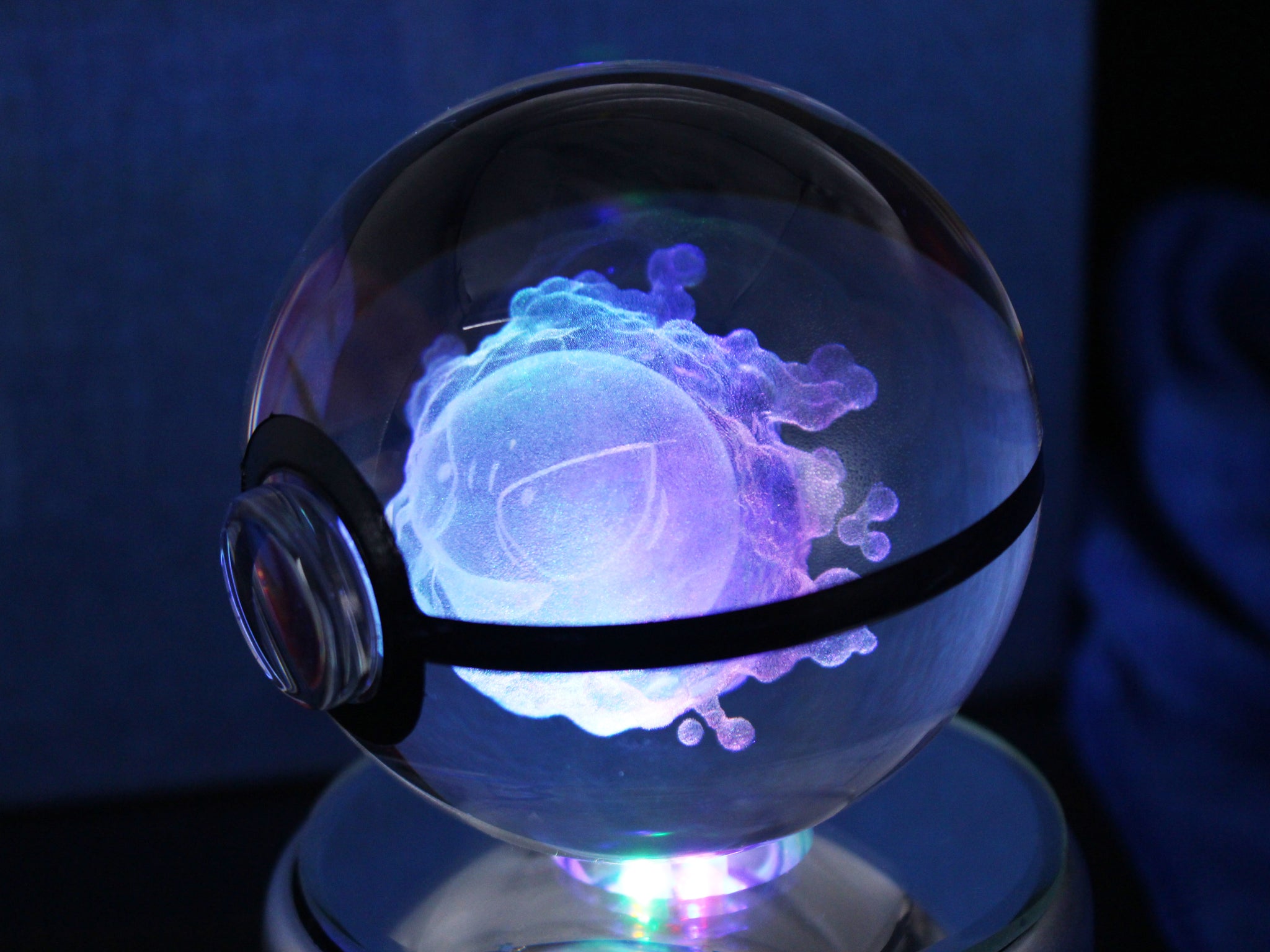 Gastly Large Crystal Pokeball