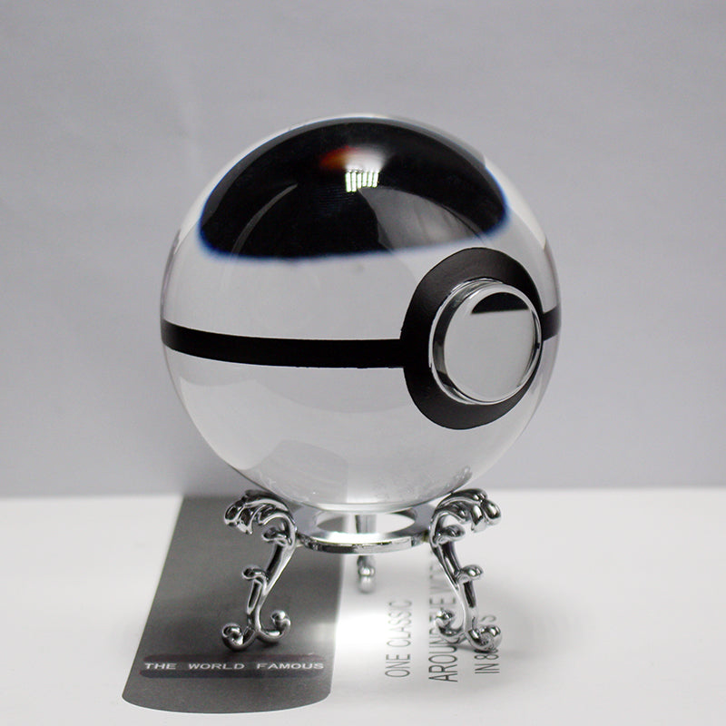 Pokeball made of K9 Crystal – GlowingPokeballs