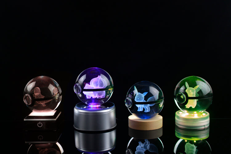 Glowing Pokeballs - The Original & the Best Crystal Pokeballs ...