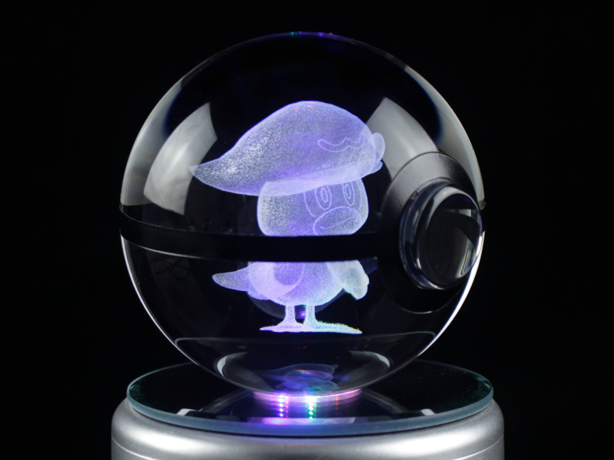 Quaxly Large Crystal Pokeball