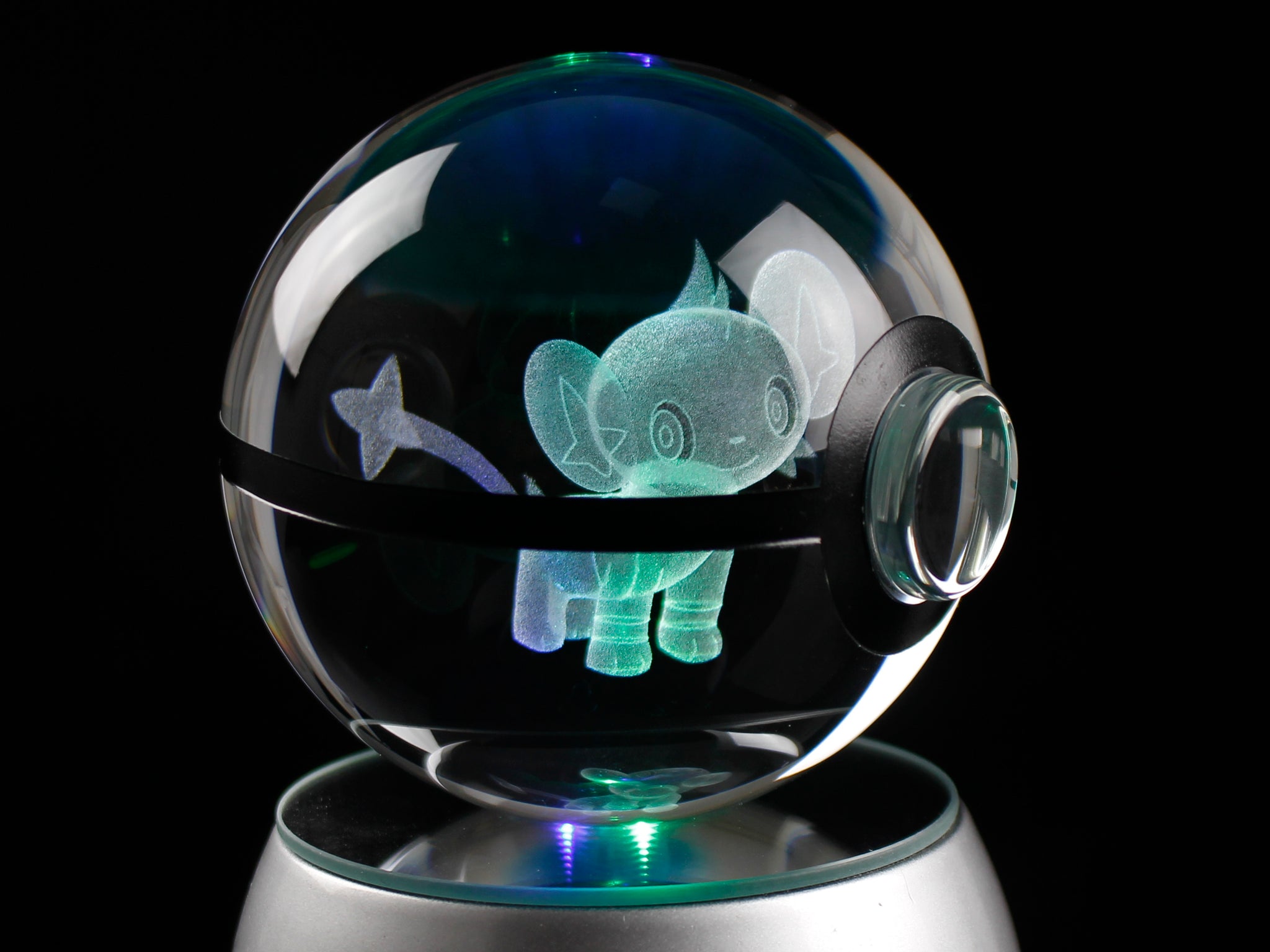 Shinx Large Crystal Pokeball