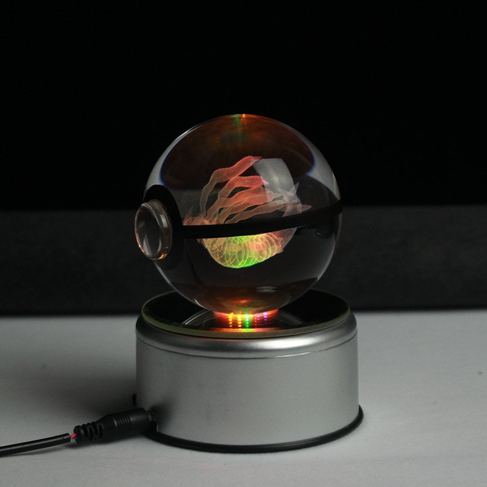 Giratina Origin Form Large Crystal Pokeball – GlowingPokeballs